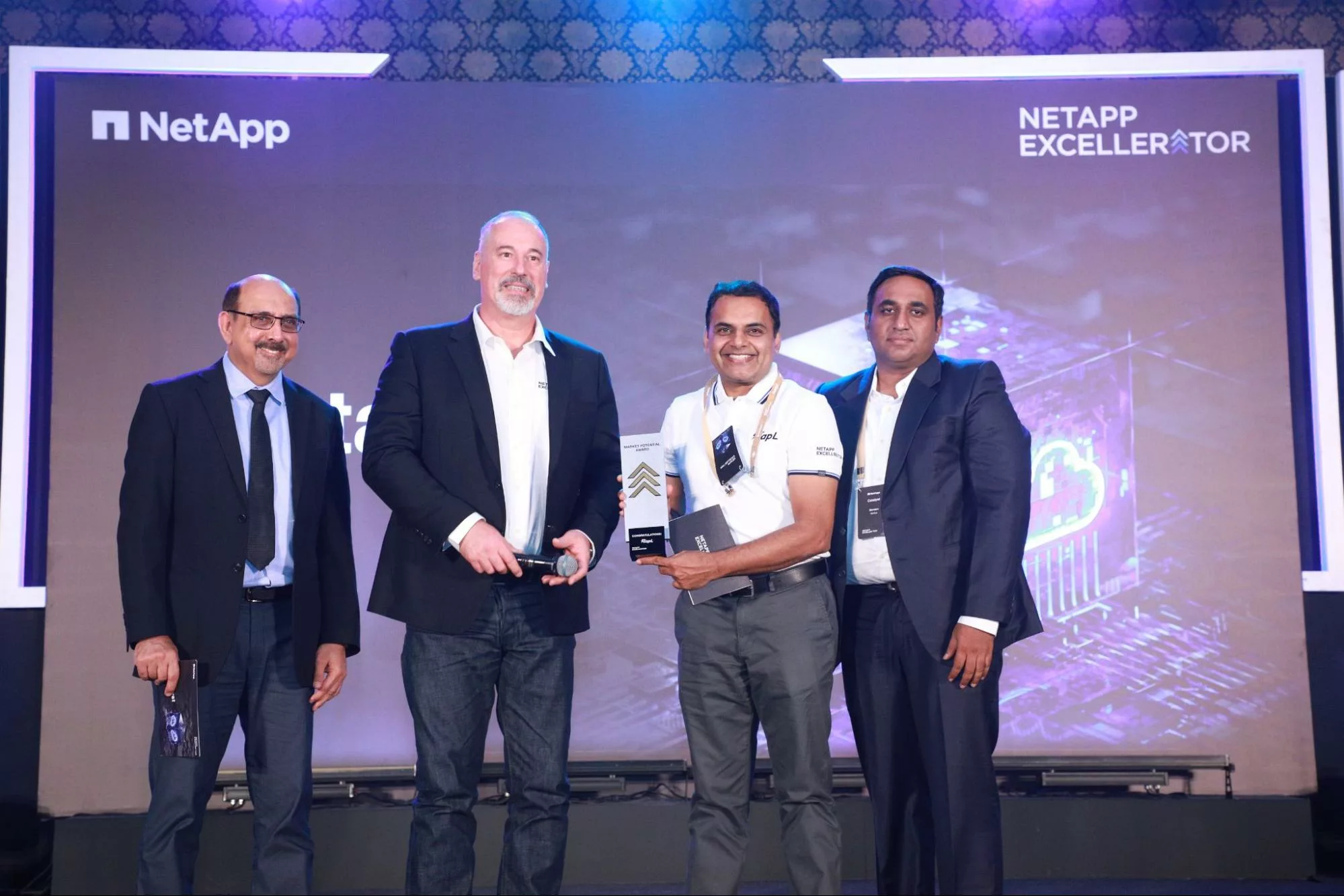 RapL wins Market Potential award at NetApp Excellerator