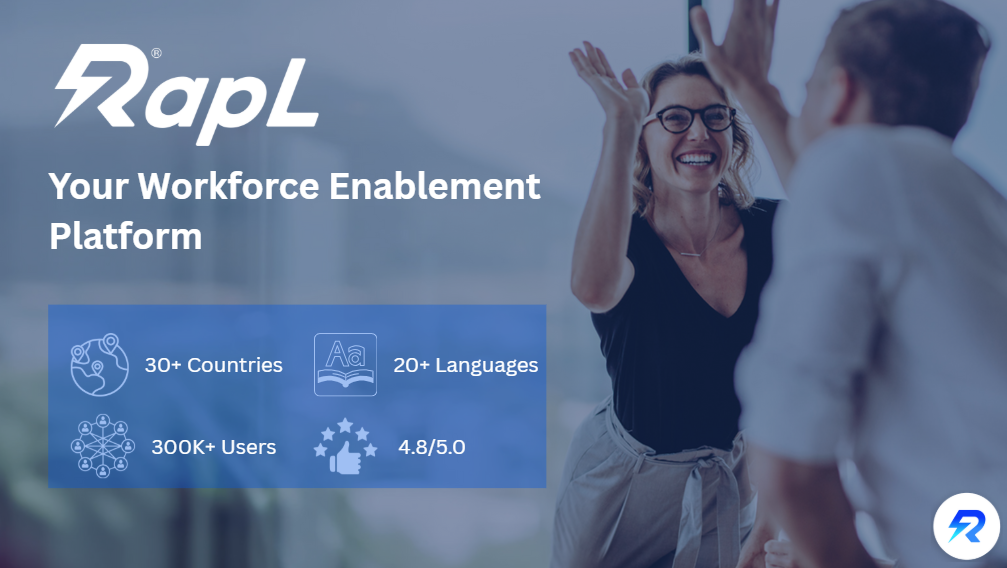 RapL- Build your next gen workforce | Best Microlearning App for training